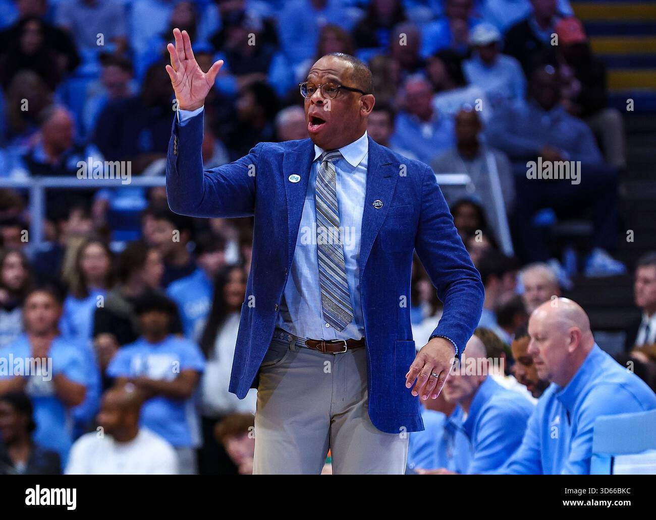 November 18, 2025: Hubert Davis is the head basketball coach of the ...