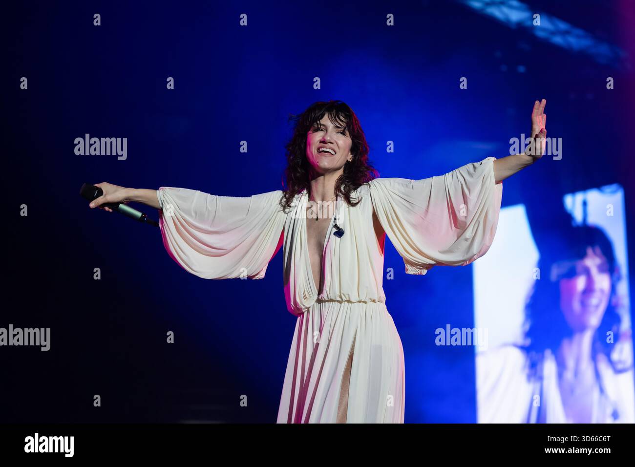 Elisa Toffoli aka Elisa performs live at Palasele duirng the Palasport ...
