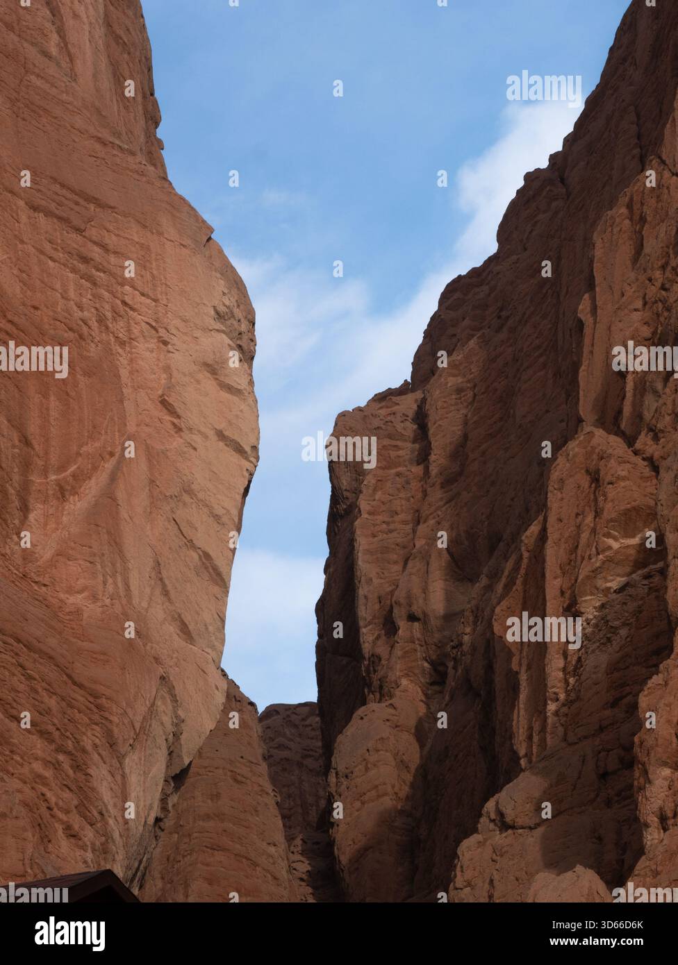The angle between the two red valley cliffs Stock Photo - Alamy
