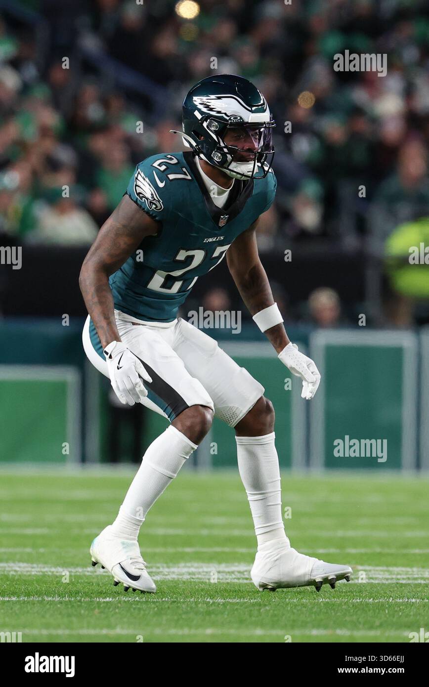 Philadelphia Eagles cornerback Quinyon Mitchell (27) in action during ...