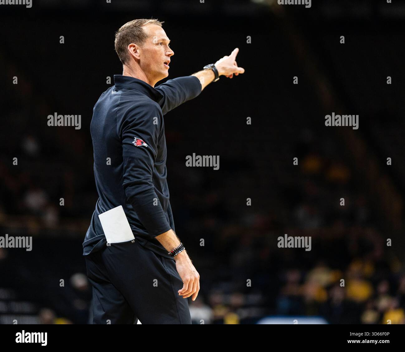 SEMO head coach Brad Korn gives instructions during a game between the ...