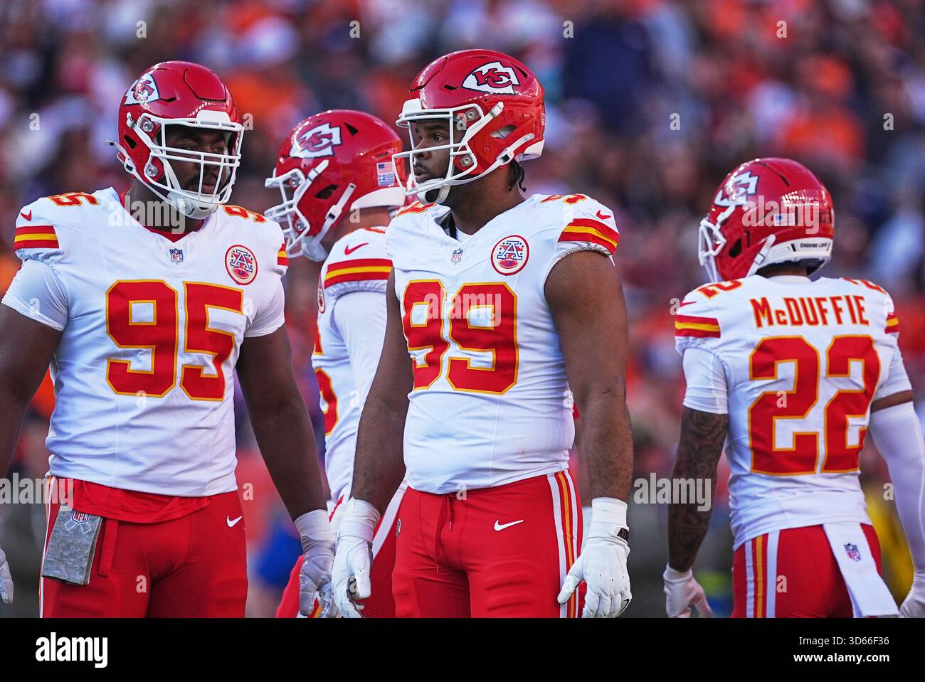 Kansas City Chiefs defensive end Chris Jones (95) and defensive tackle ...