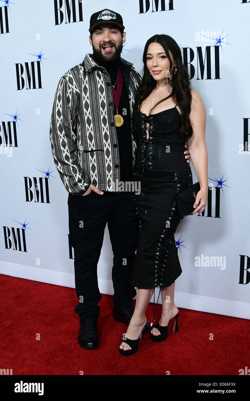 18 November 2025 - Nashville, Tennessee - John Byron, Maya Kurchner ...