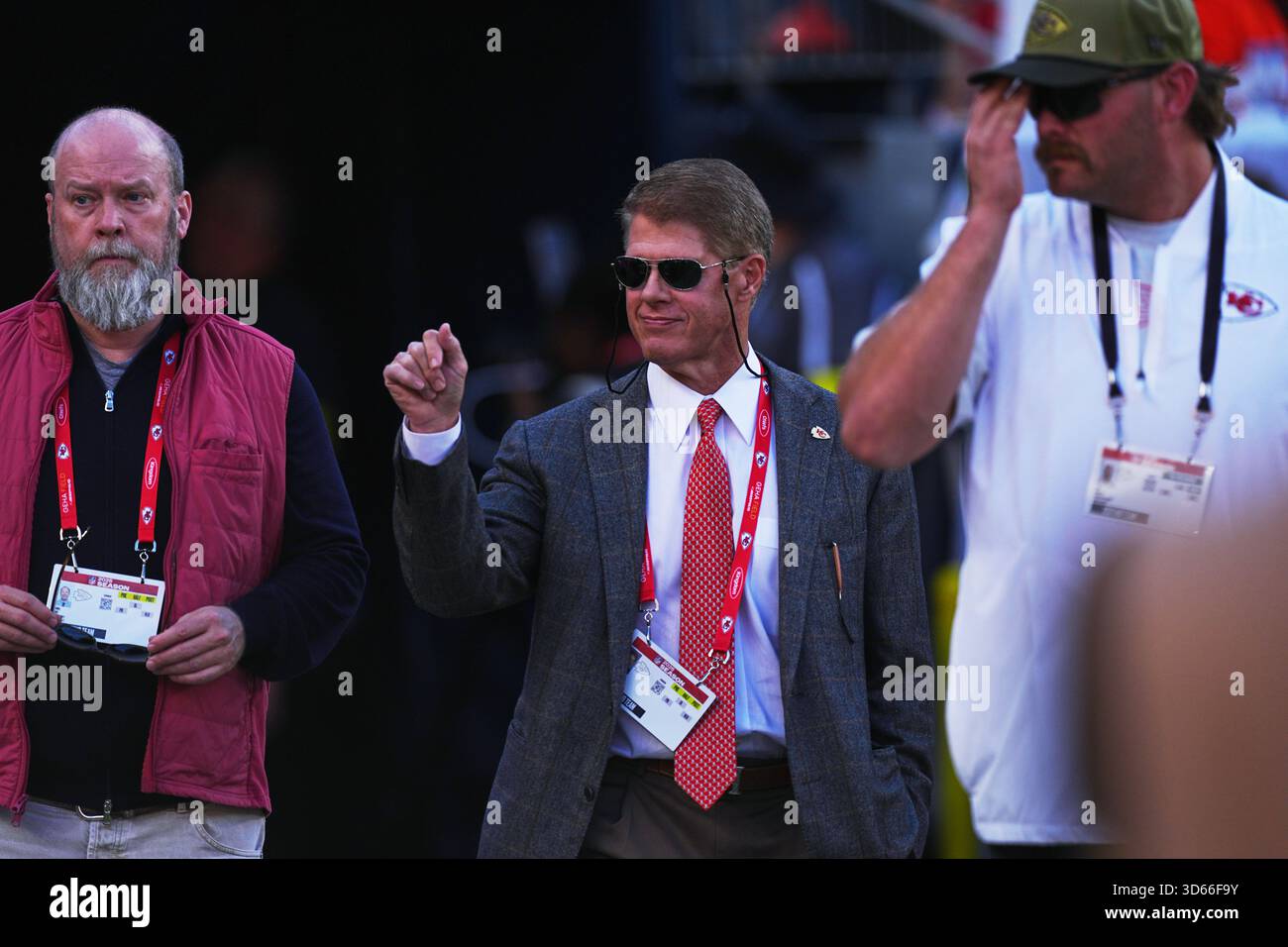 Kansas City Chiefs chairman and chief executive officer Clark Hunt ...