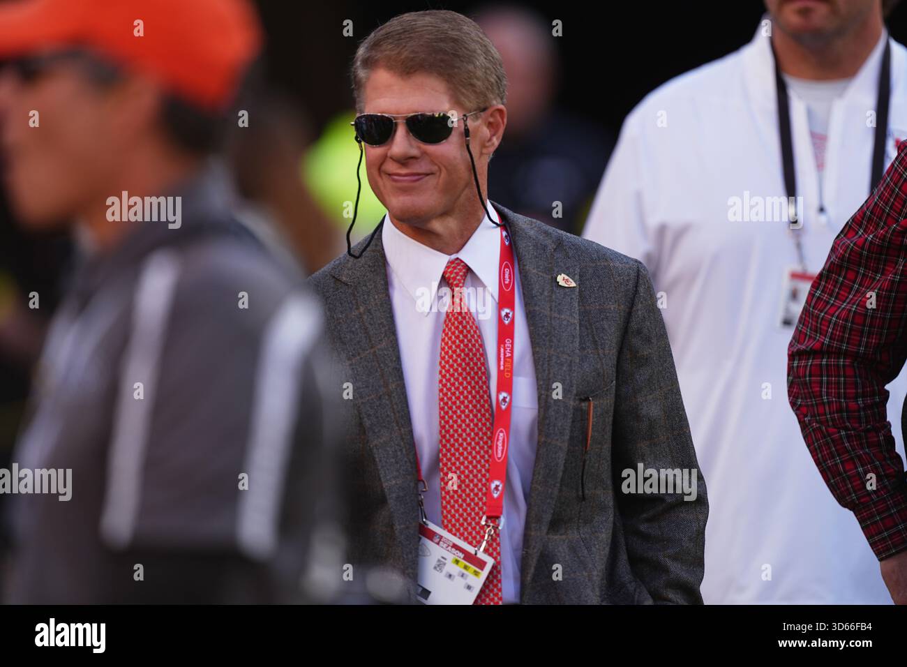 Kansas City Chiefs chairman and chief executive officer Clark Hunt ...