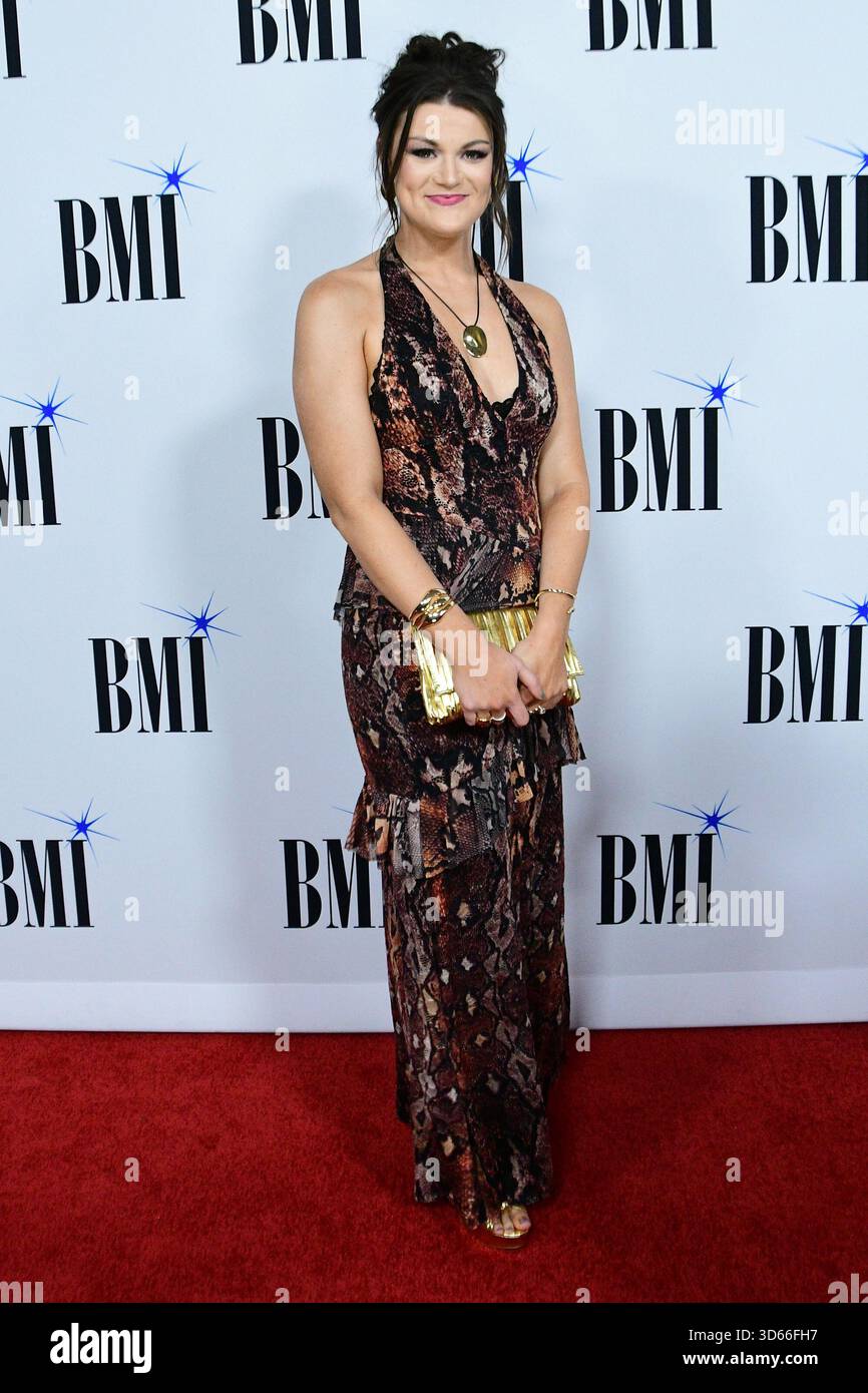 18 November 2025 - Nashville, Tennessee - Mae Estes. 2025 BMI Country ...