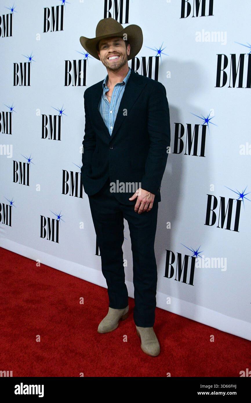 18 November 2025 - Nashville, Tennessee - Dustin Lynch. 2025 BMI ...