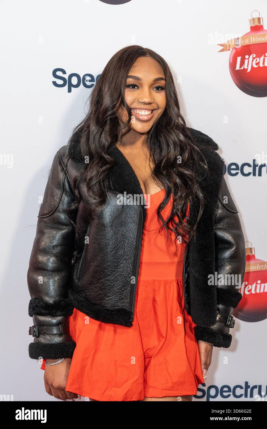 Sy'Rai Smith attends Lifetime Celebrates Annual 'It's a Wonderful ...