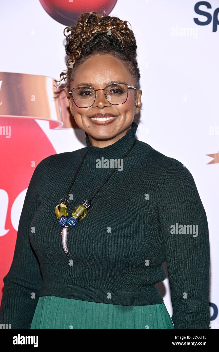 Debbi Morgan attends the 2025 Lifetime 'Its a WonderfullLifetime ...