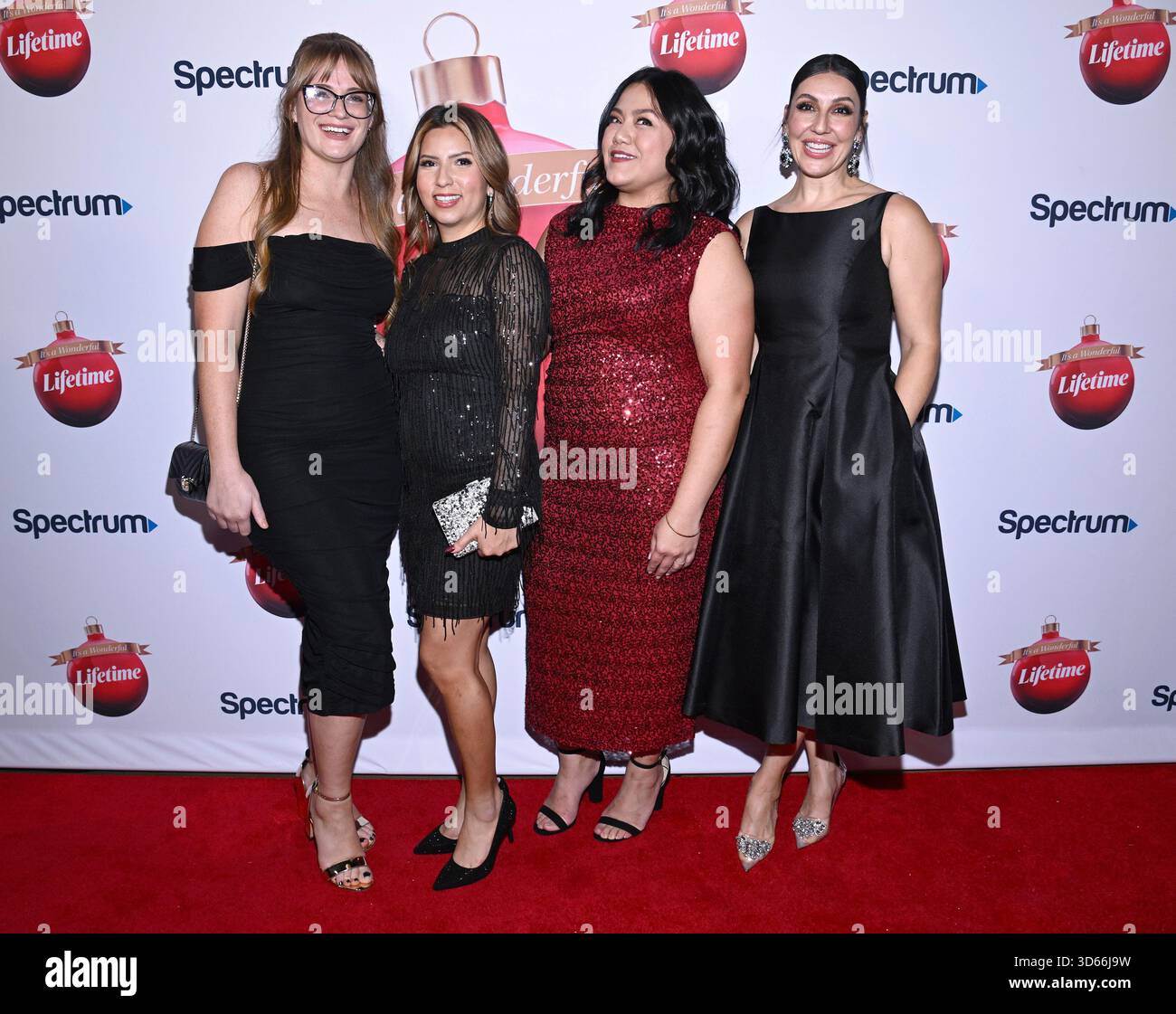 (L-R) Melinda Williamson, Valerie Chartier, Kristal Ada and Stephanie ...