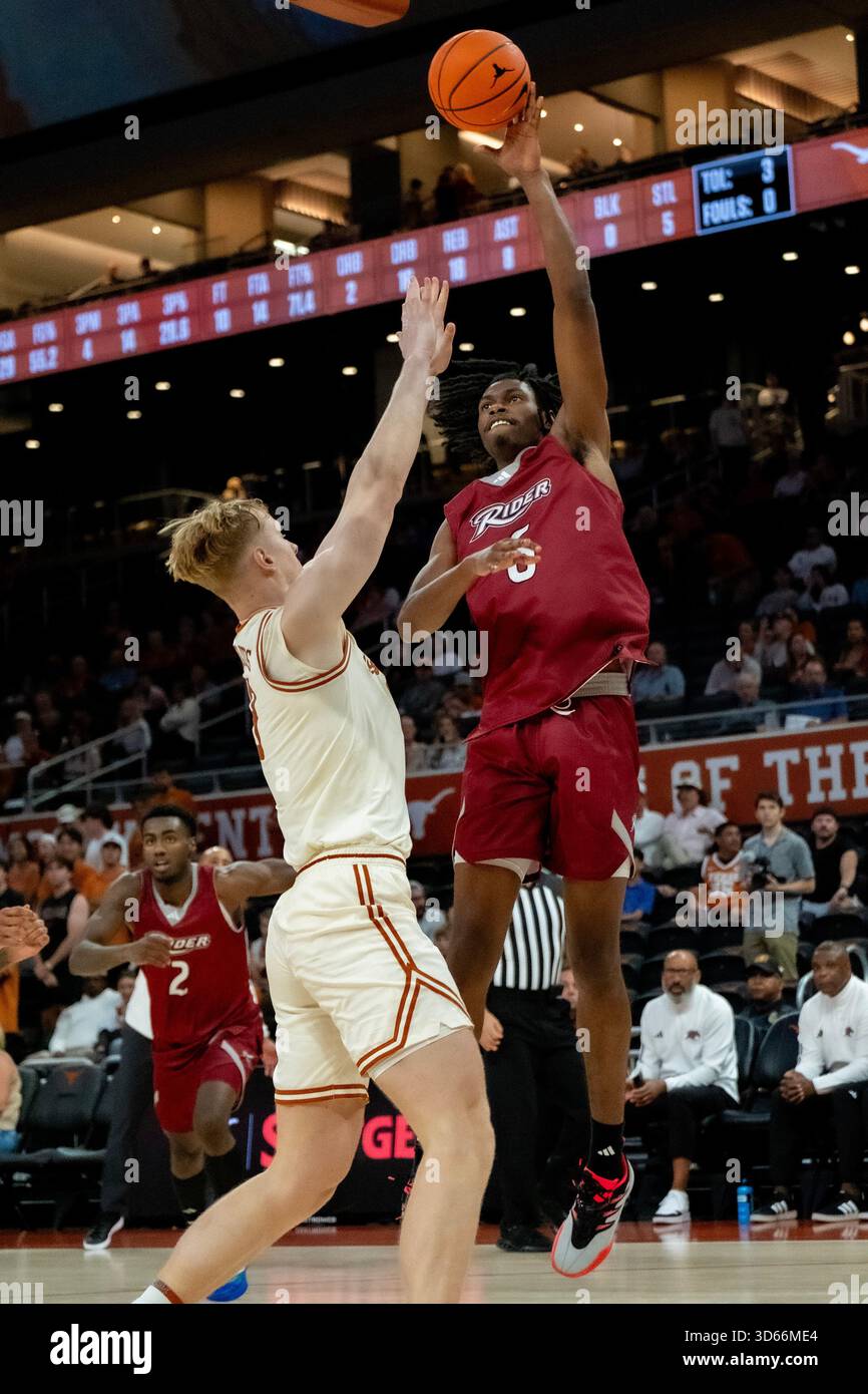 Nov 18, 2025. Mohamad Diallo (6) of the Rider Broncs in action vs the ...