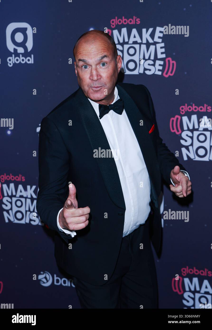 Johnny Vaughan attends the Global's Make Some Noise Charity Gala at The ...