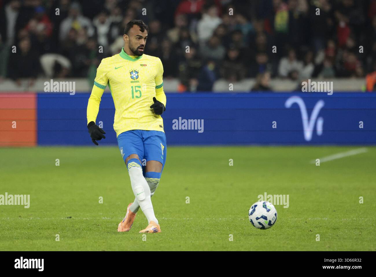 Fabricio Bruno of Brazil during the international friendly football ...