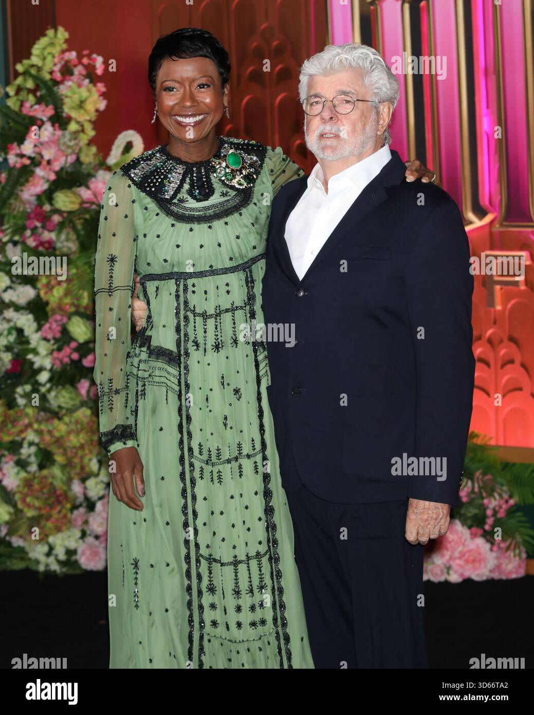 New York, New York, USA. 17th Nov. 2025. Mellody Hobson and George ...