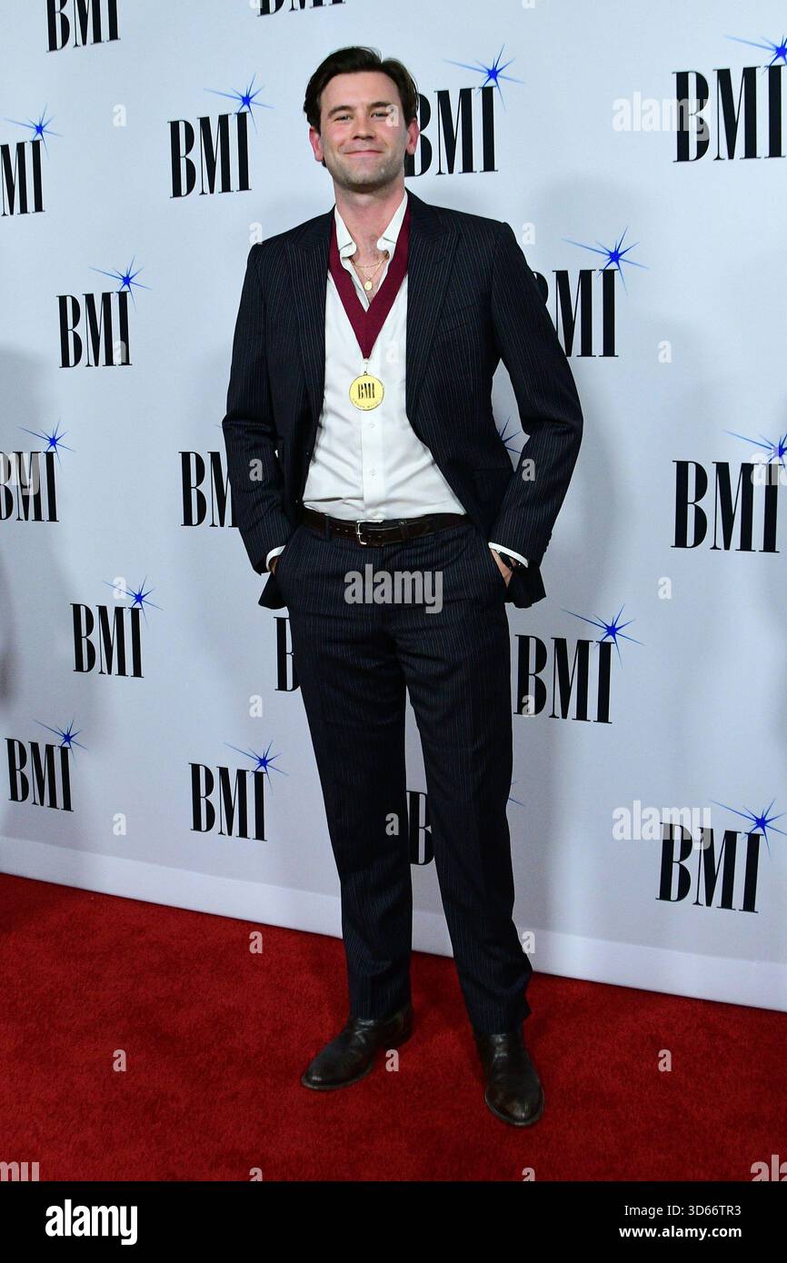 18 November 2025 - Nashville, Tennessee - Jordan Dozzi. 2025 BMI ...