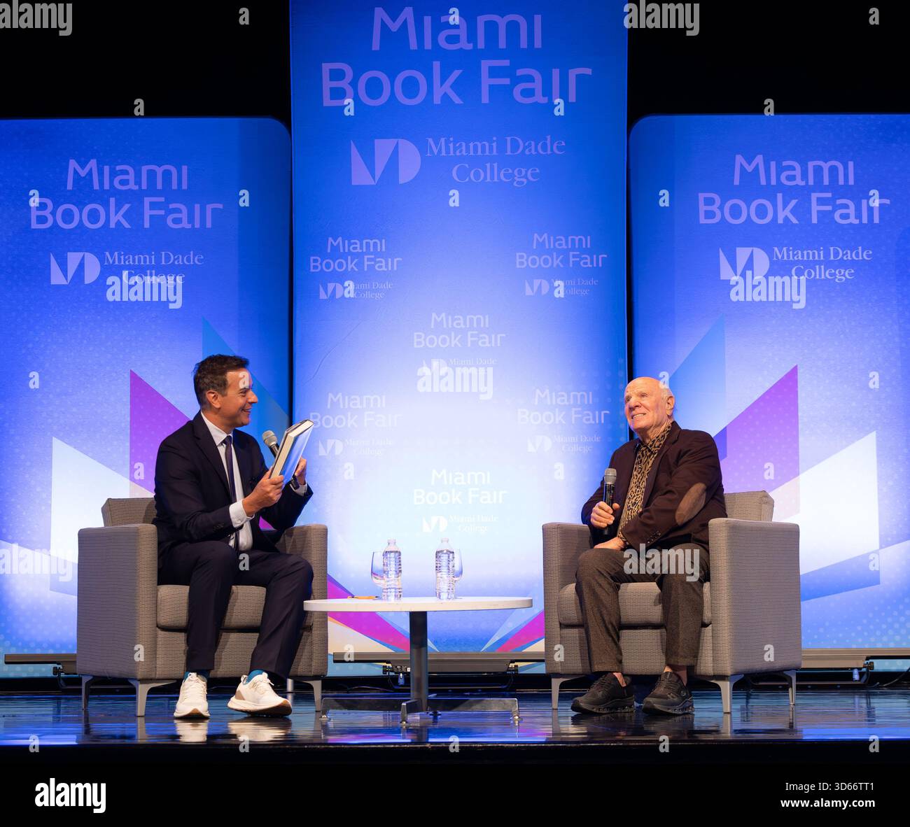 MIAMI, FL - NOV 18: Kris Anderson and Barry Diller are seen during The ...