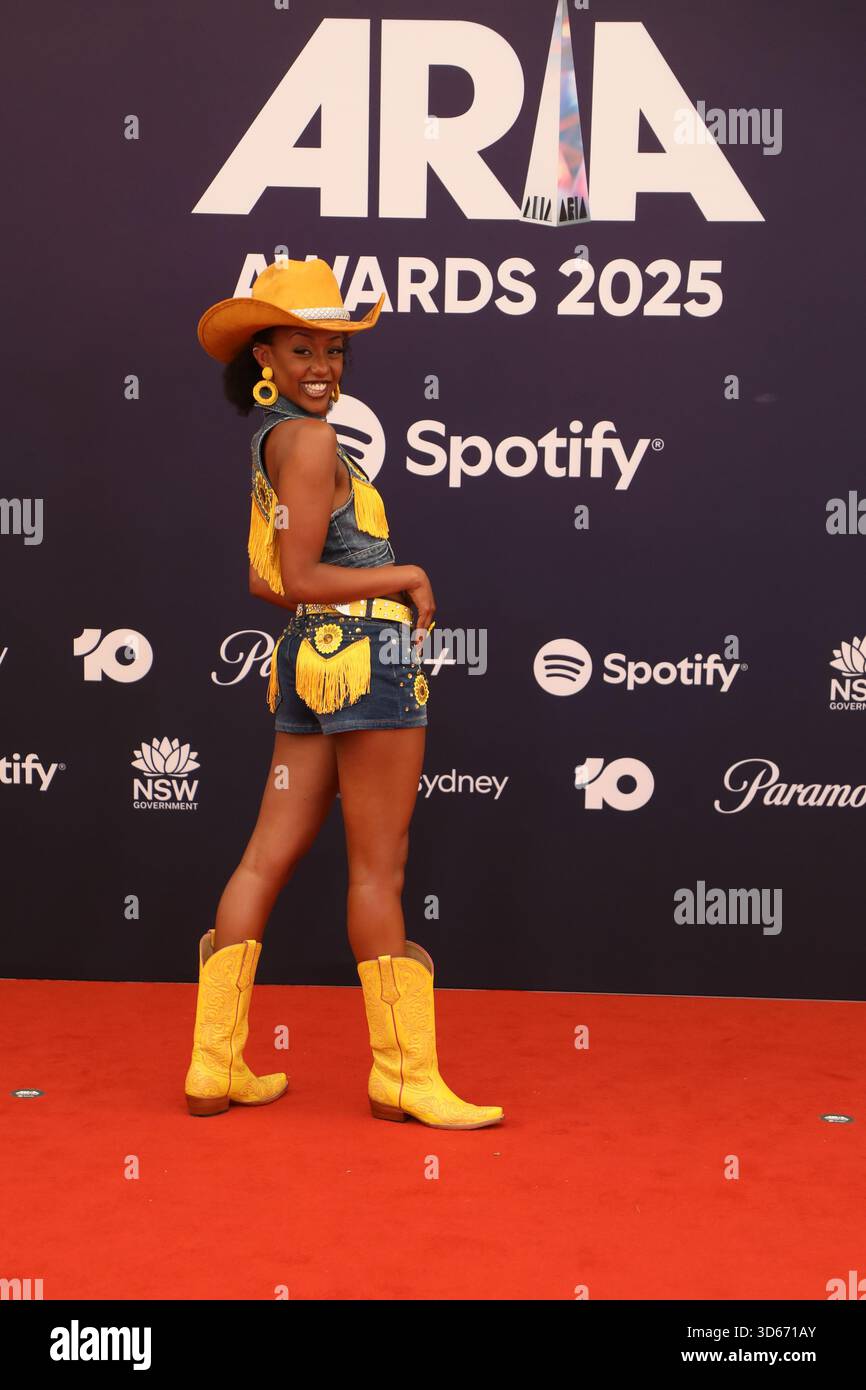 Sydney, Australia. 19th November 2025. Tsehay Hawkins (The Wiggles ...