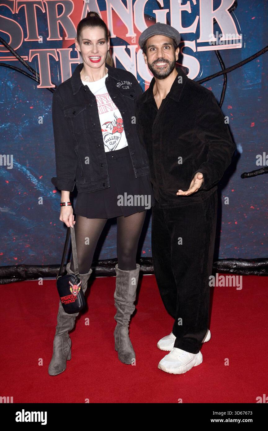 Rebecca Kunikowski und Daniele Rizzo beim Fan Event zur 5. Staffel der Netflix-Serie Stranger ...