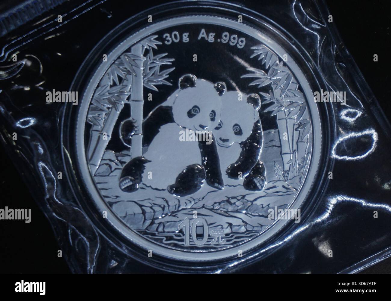 The 2026 panda silver coin makes debut in Hangzhou City, east China's ...