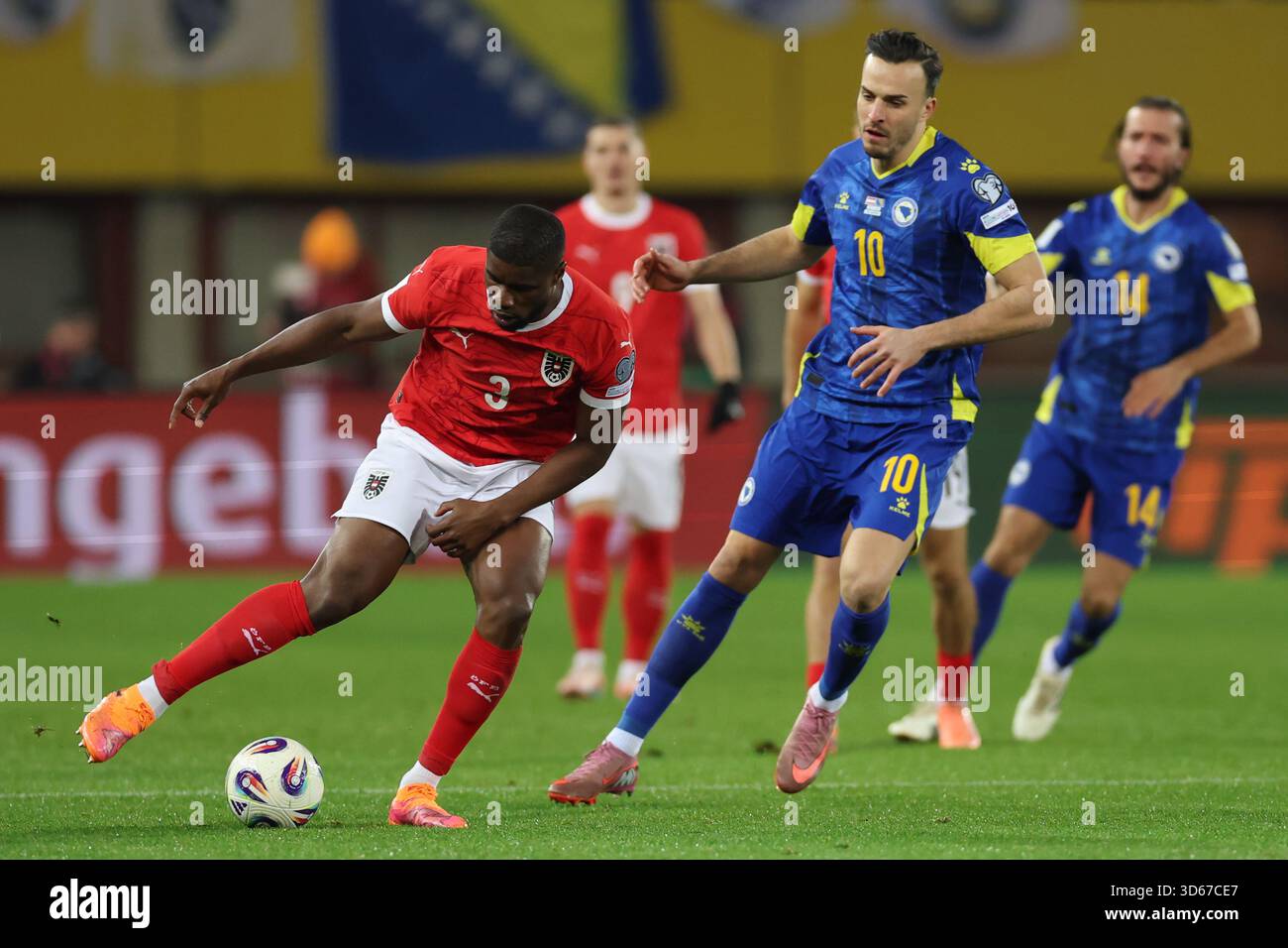 FIFA European Qualifiers 2026 match between Austria and Bosnia and ...