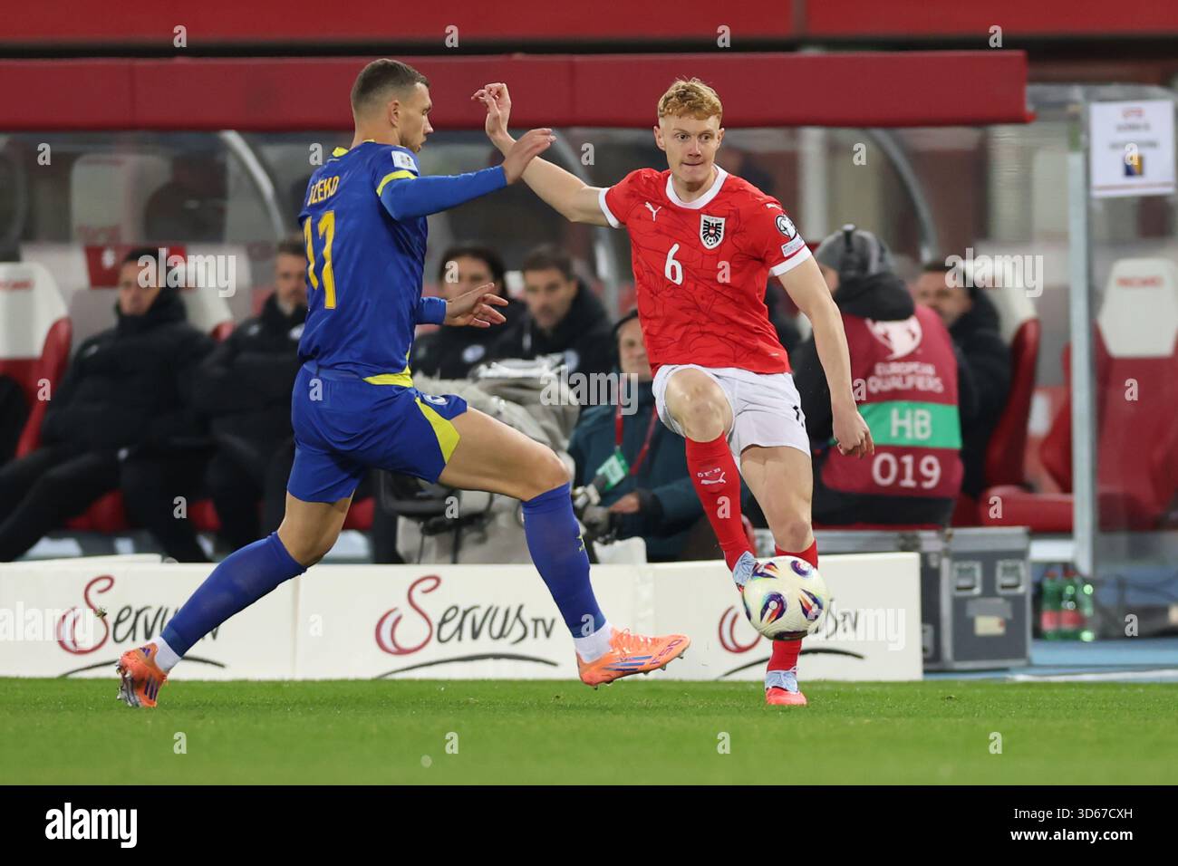 FIFA European Qualifiers 2026 match between Austria and Bosnia and ...