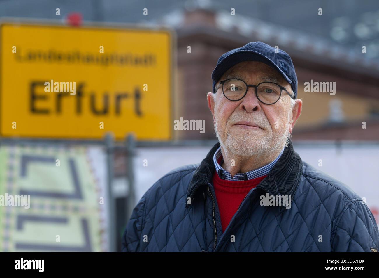 19 November 2025, Thuringia, Erfurt: Manfred Ruge (CDU), former mayor ...