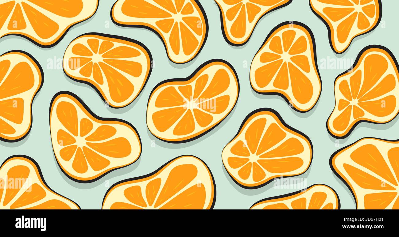 Orange colour pop Stock Vector Images - Alamy