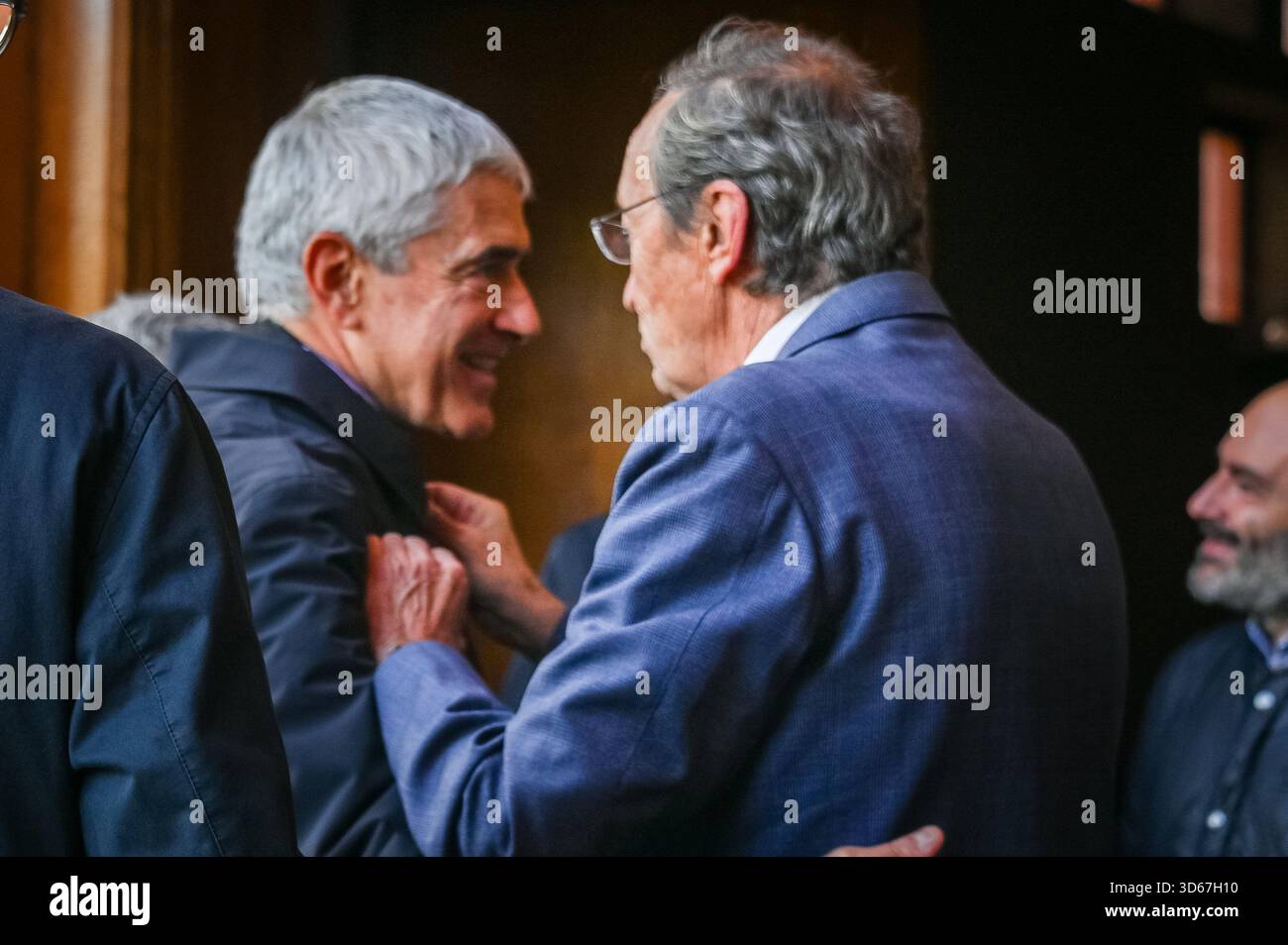 **NO WEB OR NEWSPAPERS, ONLY FOR ITALY** Funeral of Cesare Cursi ...