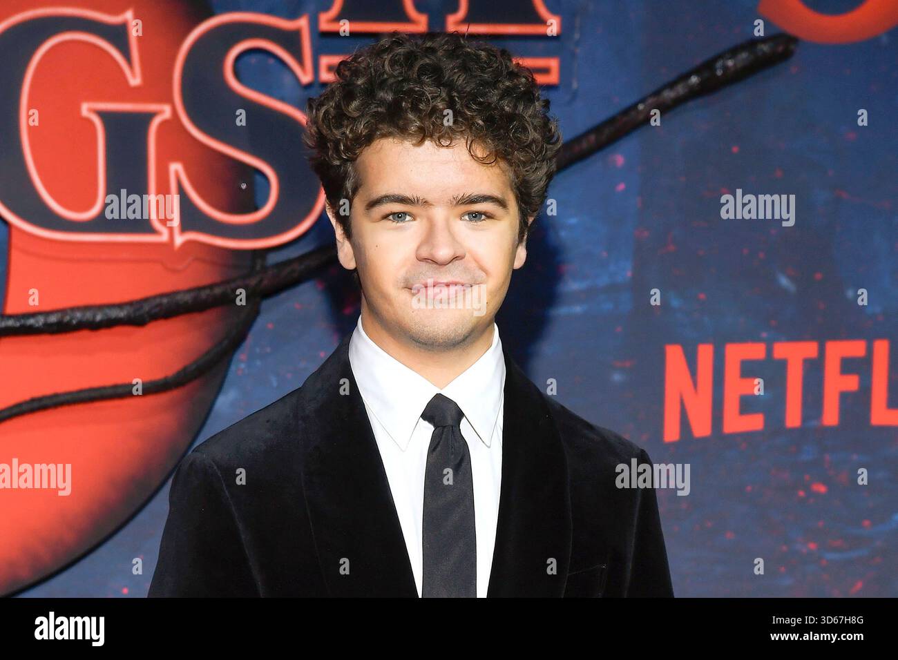 Gaten Matarazzo attends the "Stranger Things" Season 5 Event at Hangar 7 - Flughafen Tempelhof ...