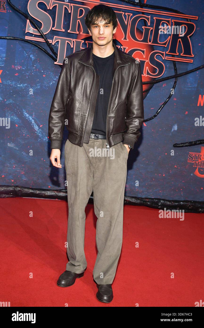 Giuliano Poplawski attends the "Stranger Things" Season 5 Event at ...