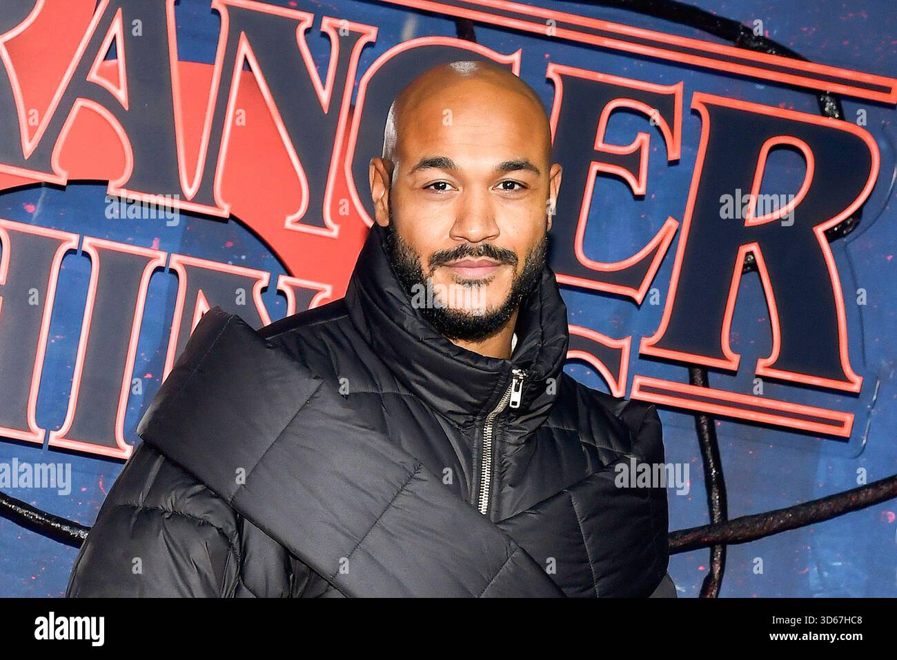 Malick Bauer attends the "Stranger Things" Season 5 Event at Hangar 7 ...