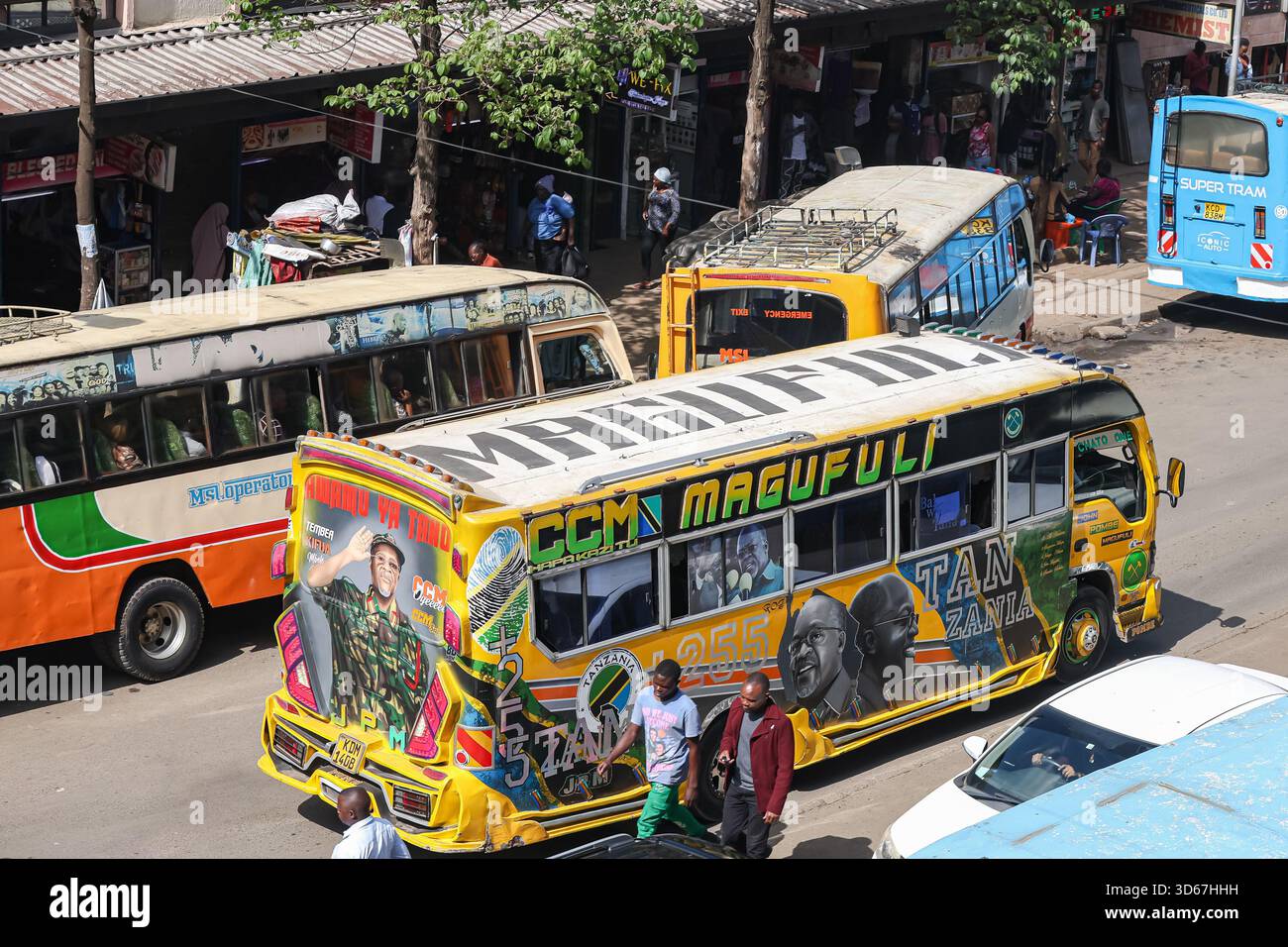 December 4, 2024, Nairobi, Kenya: A graffiti portrait of the late ...