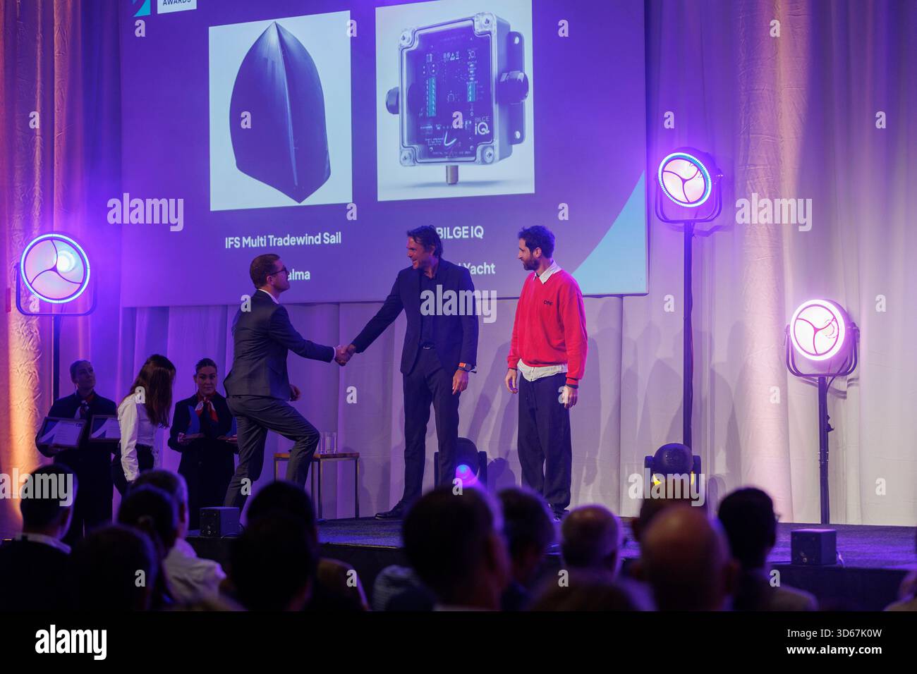 Category winners receive their awards during the DAME Design Awards ...