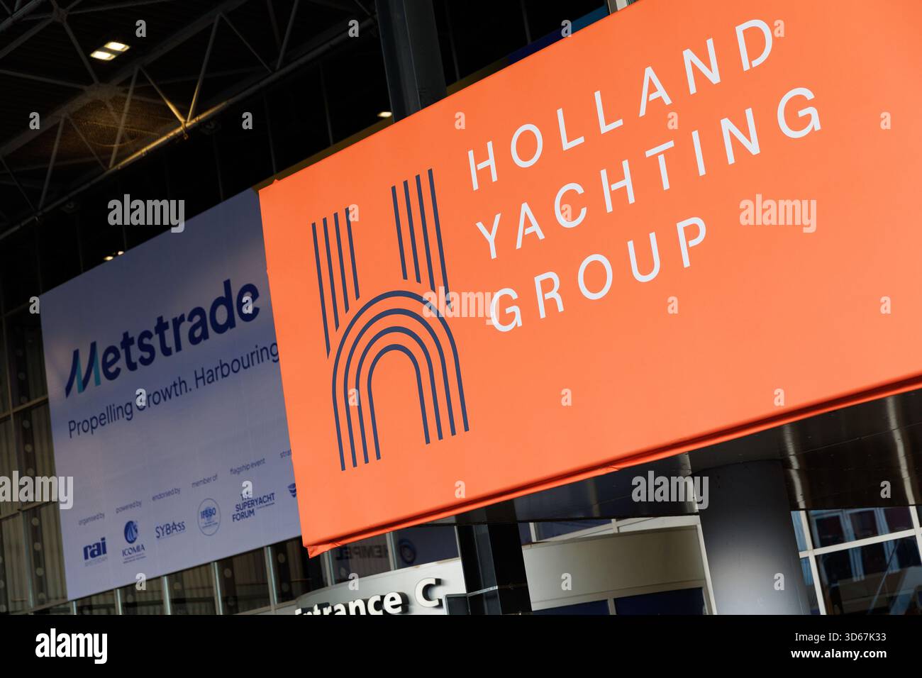 General view of the METSTRADE 2025 exhibition site outside the RAI ...