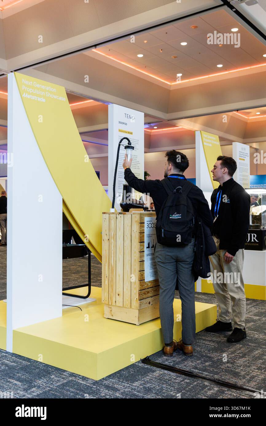 General view of the product exhibition showcasing category winners and ...