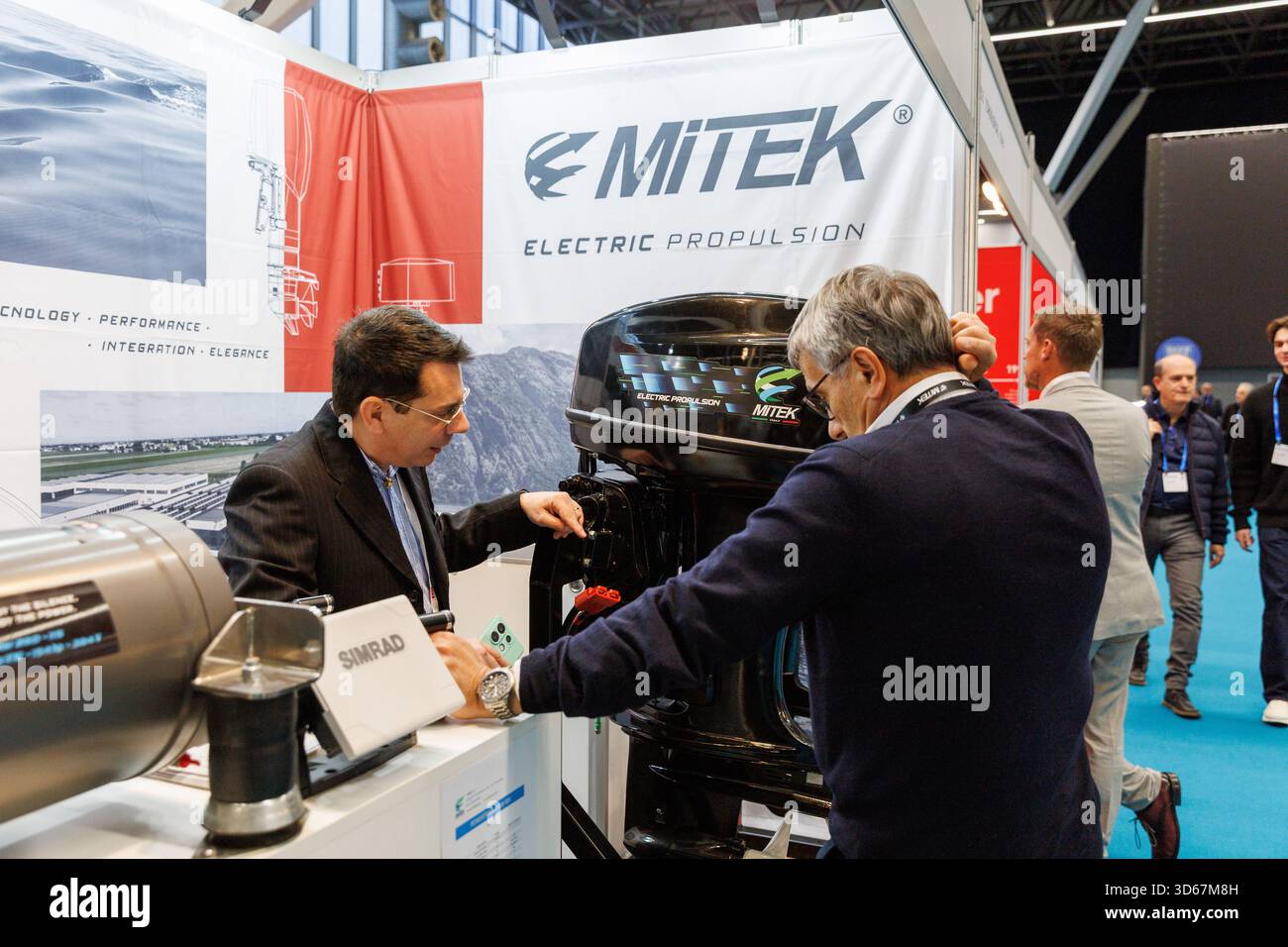 General view of exhibitors and product displays across multiple themed ...
