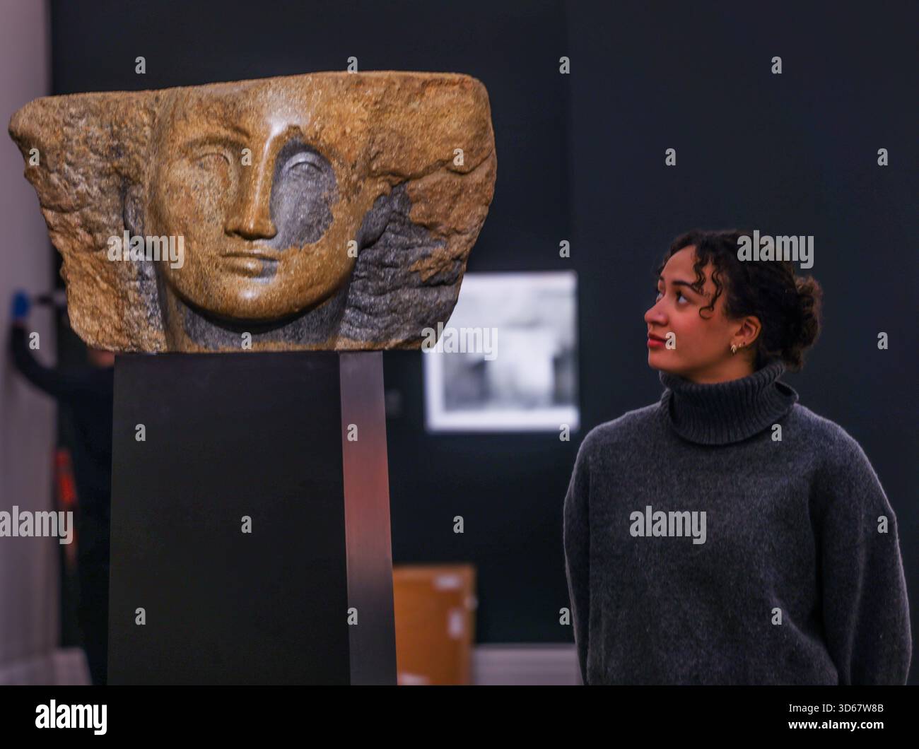 Sothebys,London 19 November 2025 Emily Young Purbeck Blue Angel Est £ ...