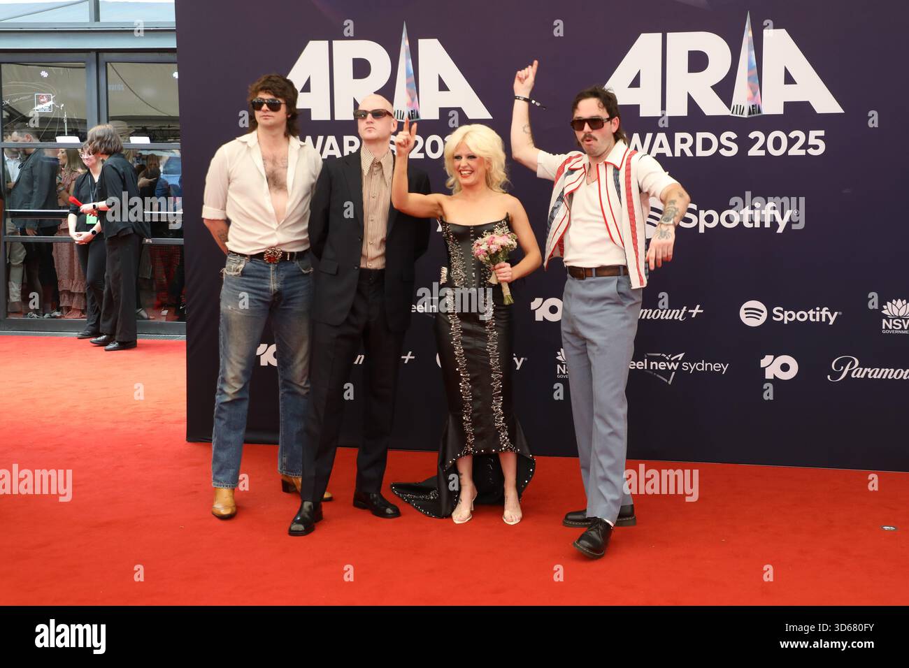 Sydney, Australia. 19th November 2025. Declan Mehrtens, Gus Romer, Amy ...