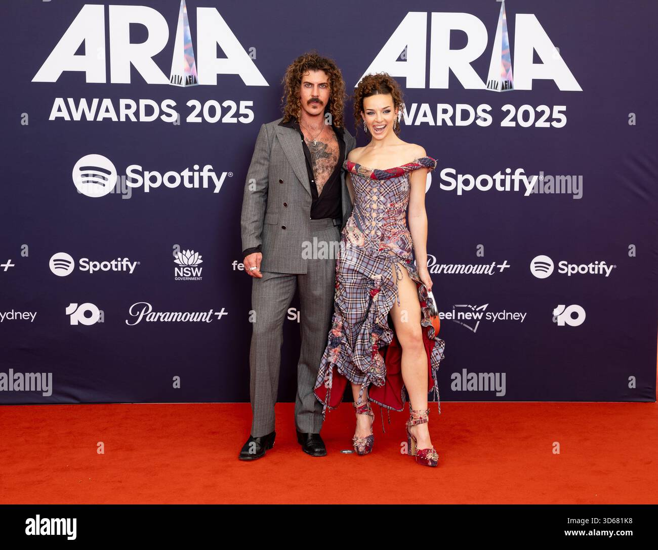 Keli Holiday and Abbie Chatfield during the 2025 ARIA Awards at Hordern ...