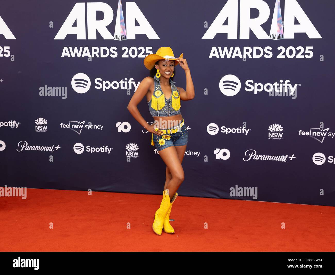The Wiggles’ Tsehay Hawkins during the 2025 ARIA Awards at Hordern ...