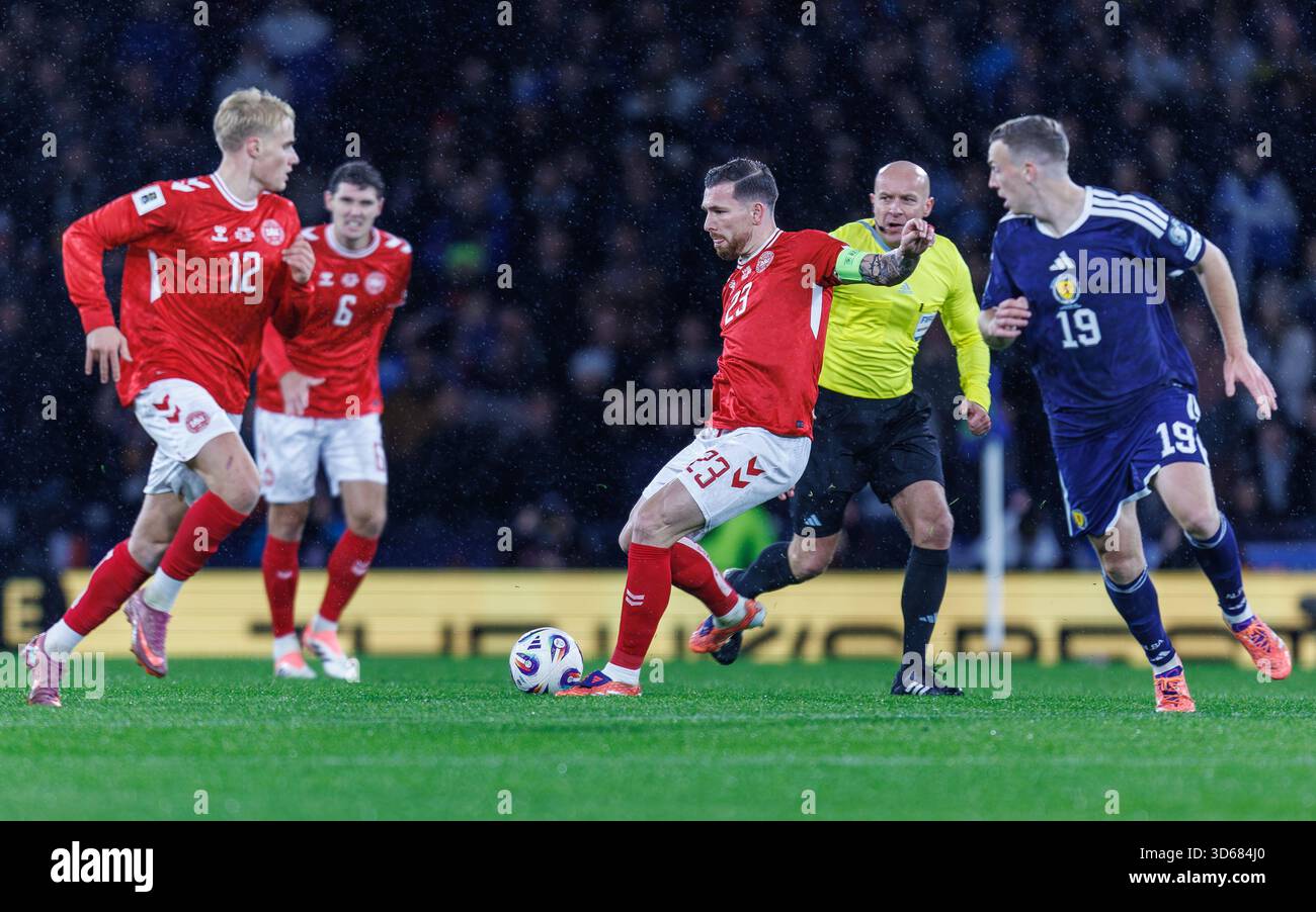 18th nov 2025. scotland v denmark, uefa world cup qualifiers hi-res ...