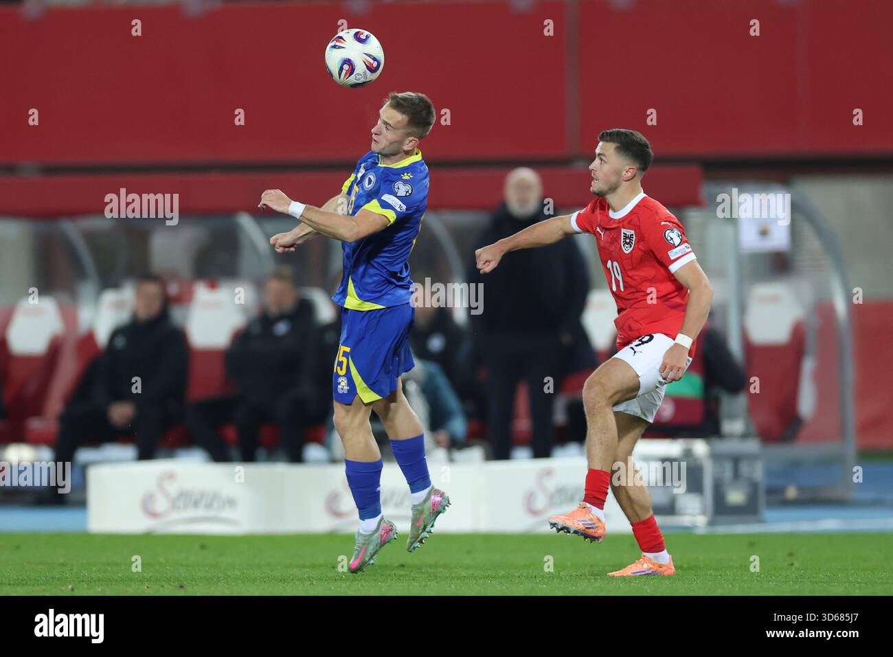 FIFA European Qualifiers 2026 match between Austria and Bosnia and ...
