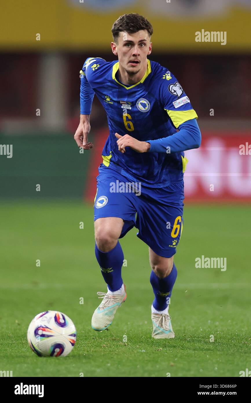 FIFA European Qualifiers 2026 match between Austria and Bosnia and ...