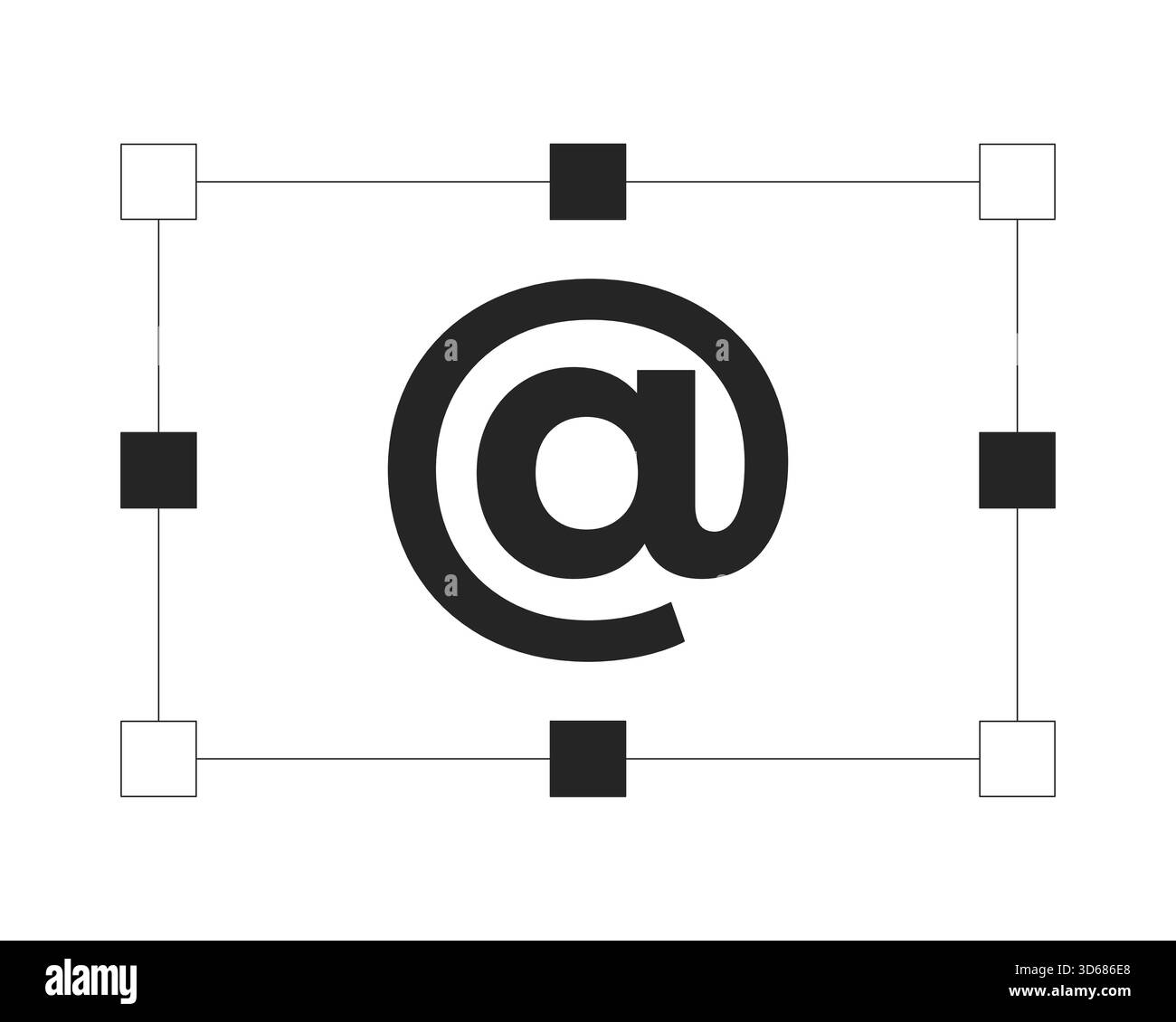 Rectangular handles Stock Vector Images - Alamy