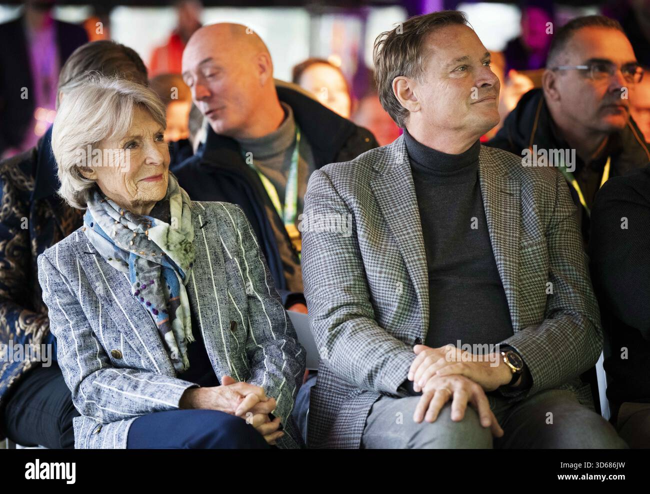 LAREN - Albert Verlinde and Princess Irene during the kick-off of ...