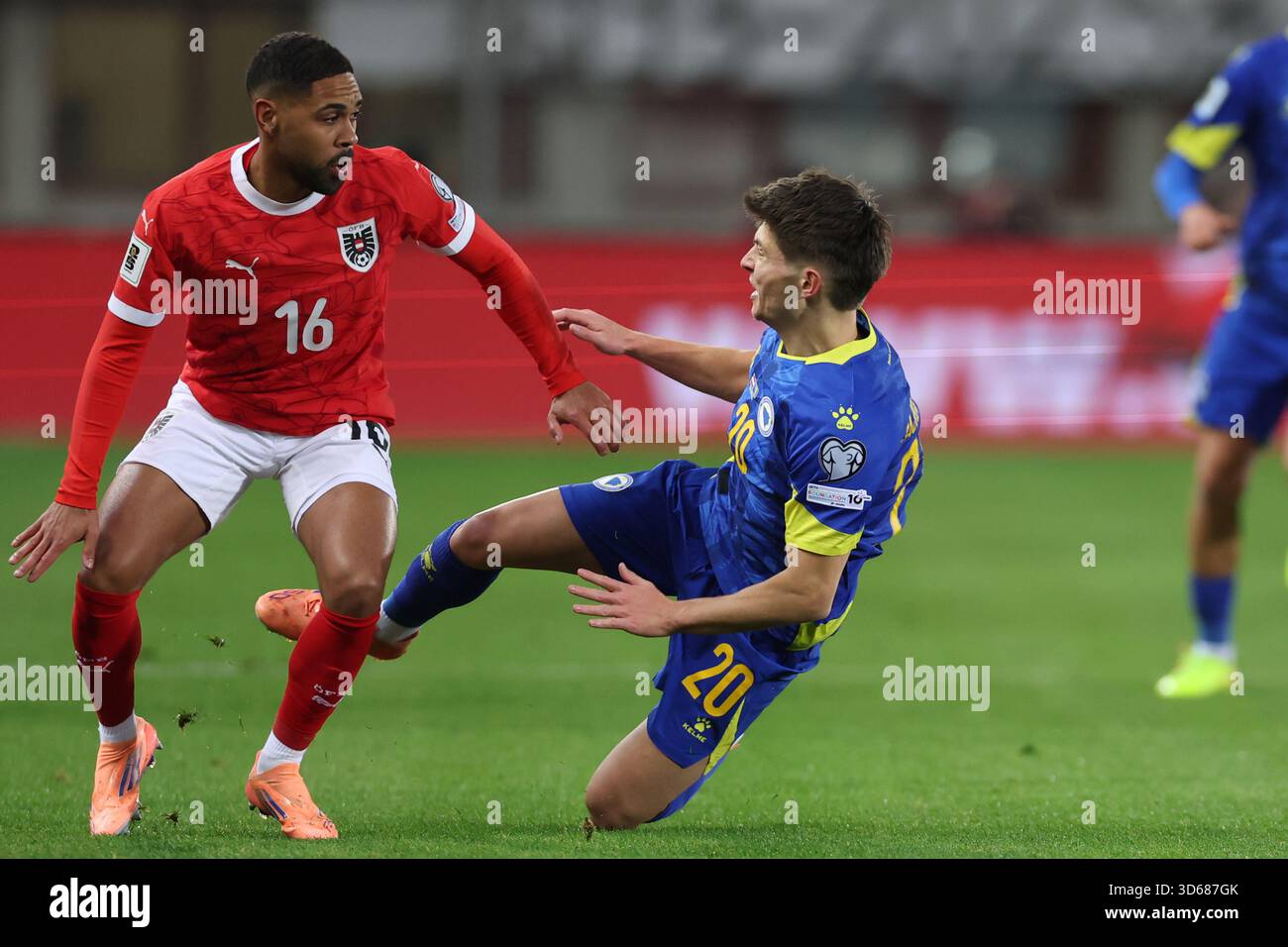 FIFA European Qualifiers 2026 match between Austria and Bosnia and ...