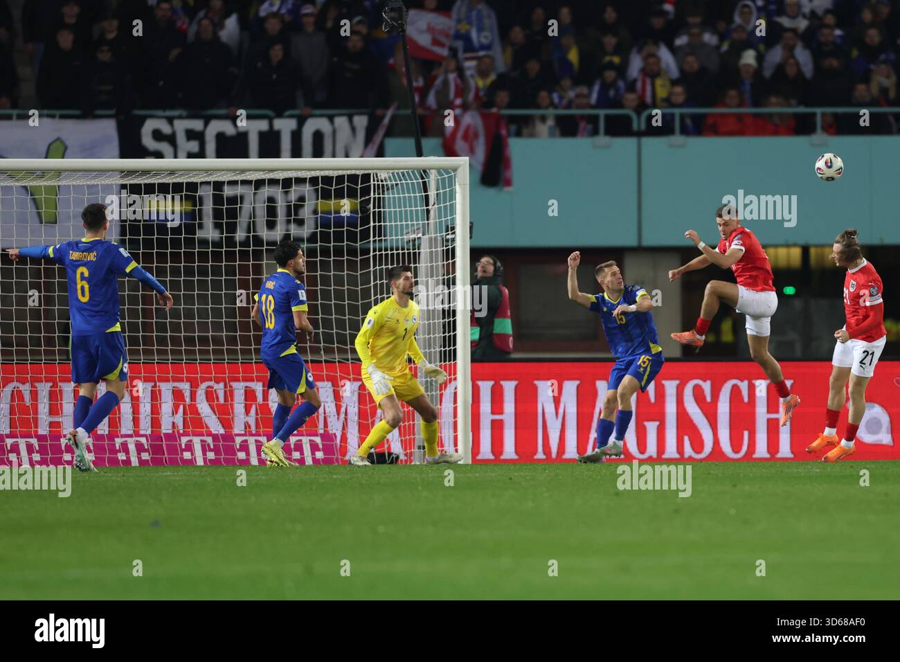 FIFA European Qualifiers 2026 match between Austria and Bosnia and ...