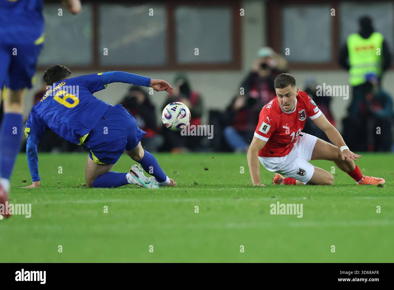 FIFA European Qualifiers 2026 match between Austria and Bosnia and ...