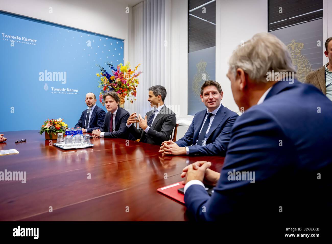 THE HAGUE - A conversation with informateur Sybrand van Haersma Buma ...