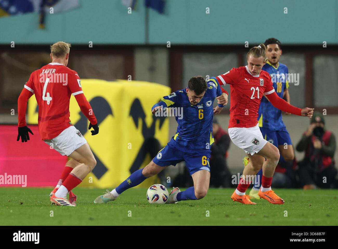 FIFA European Qualifiers 2026 match between Austria and Bosnia and ...